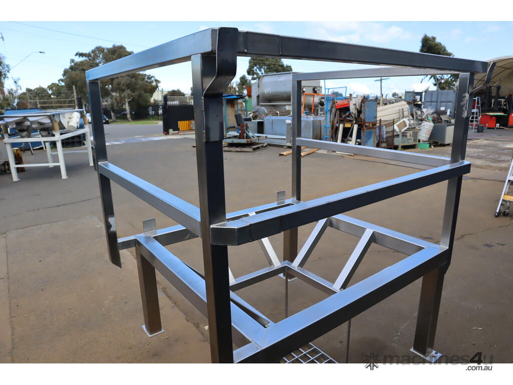 Used Bulk Bag Unloader Frame Stainless Steel Bulk Bag Unloader Frame ...