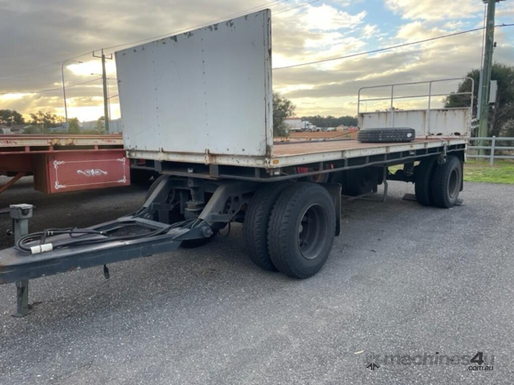 Buy Used 1982 howard porter Trailer Dog Trailer 2 axle Container Pins ...