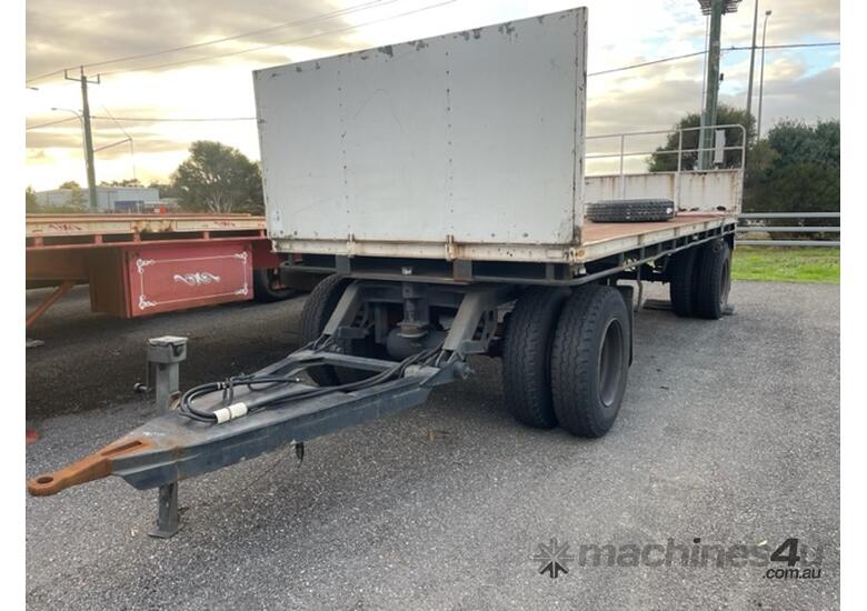 Buy Used 1982 howard porter Trailer Dog Trailer 2 axle Container Pins ...