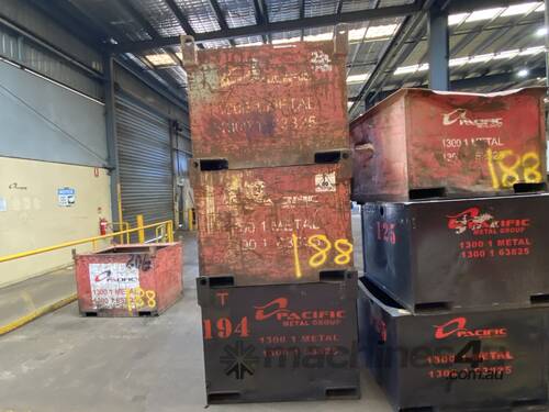 Used Approx 7 x 1 Cubic Metre Skip Bins Skip Bins in , - Listed on ...