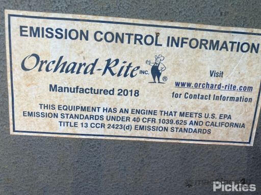 Used 2018 Orchard-Rite 2018 Orchard-Rite Bullet II Tree Shaker Day Cab ...