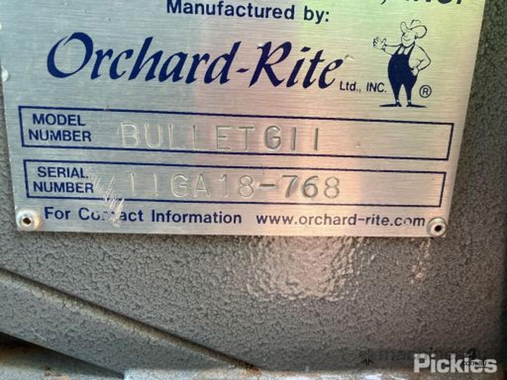 Used 2018 Orchard-Rite 2018 Orchard-Rite Bullet II Tree Shaker Day Cab ...