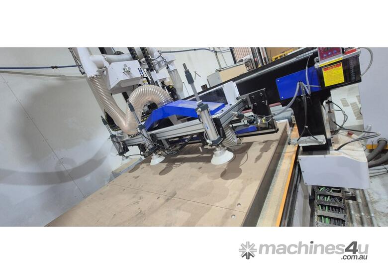 Used 2022 Blue Elephant Blue Elephant ELECNC-1836ATC Nesting Machine with load and unloading ...