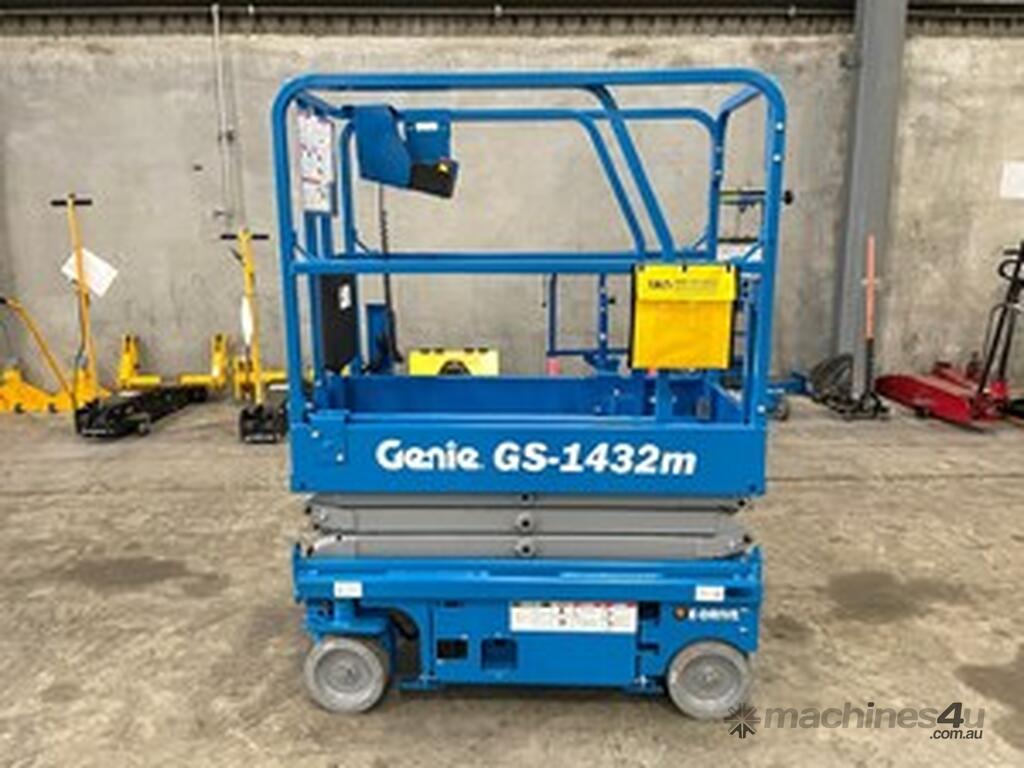 New Genie GS-1432m E-Drive Scissor Lift in HELENSVALE TOWN CENTRE, QLD