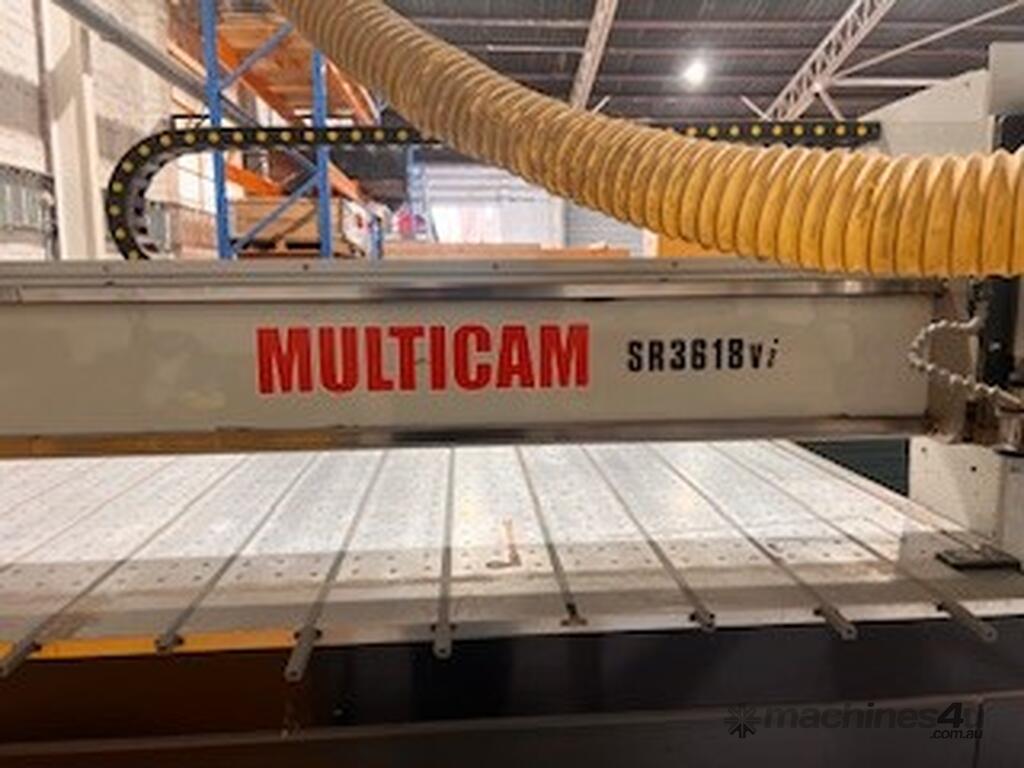 Used 2010 multicam MultiCAM SR-3618v Computerised CNC Routine Machine ...