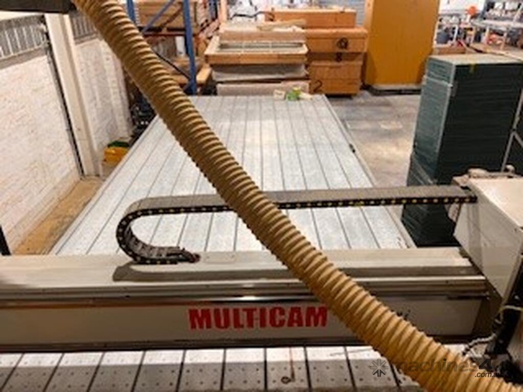 Used 2010 multicam MultiCAM SR-3618v Computerised CNC Routine Machine ...
