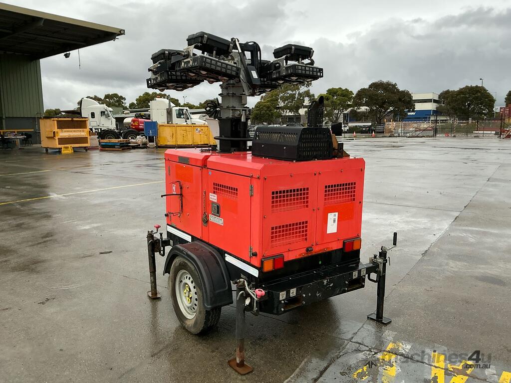 Used 2017 powerlink 2017 Powerlink Single Axle Lighting Tower Trailer ...