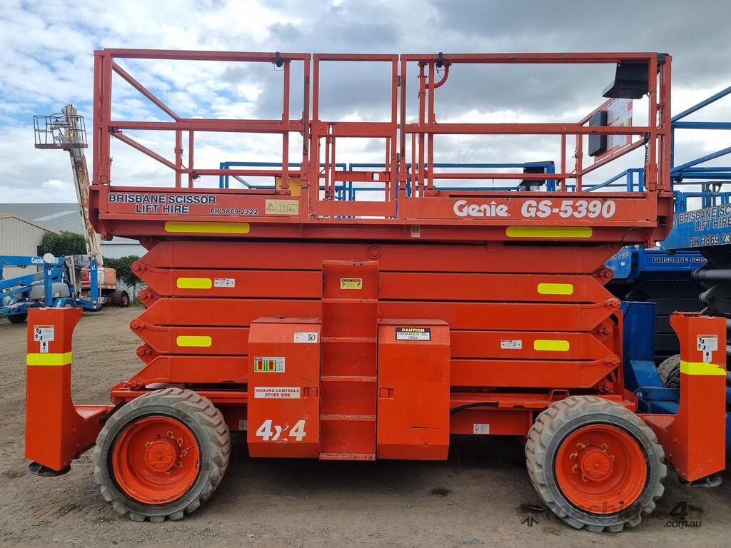 Used 2019 Genie GS-5390 RT Rough Terrain Scissor Lift (1199774)