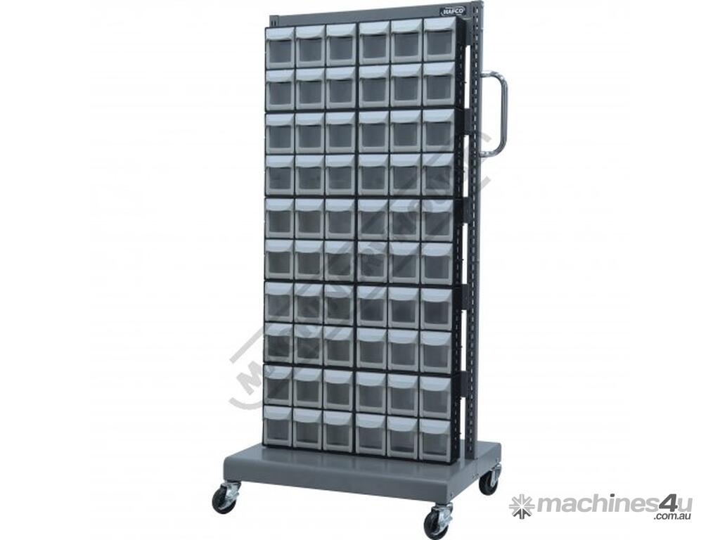 New Hafco MSS-60F Mobile Storage Bin Systems 690 x 560 x 1460mm 60 Same ...
