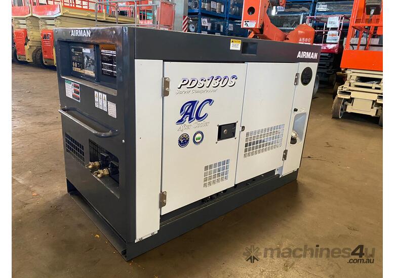 Used 2015 airman 130 CFM AIRMAN SILENCED DIESEL AFTERCOOLED SCREW ...