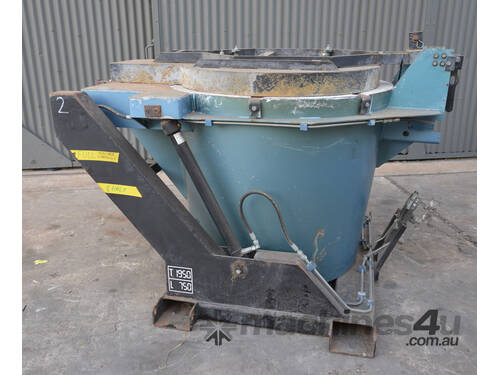 Used STOTEK STOTEK Foundry Pouring Transfer Transport ladle crucible ...