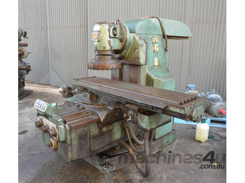 Used WMW Fritz Heckert Universal Milling Machine WMW Fritz Heckert ...