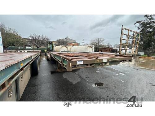 Buy Used freightmaster Freightmaster ST3 Flat Top Trailer in , - Listed ...
