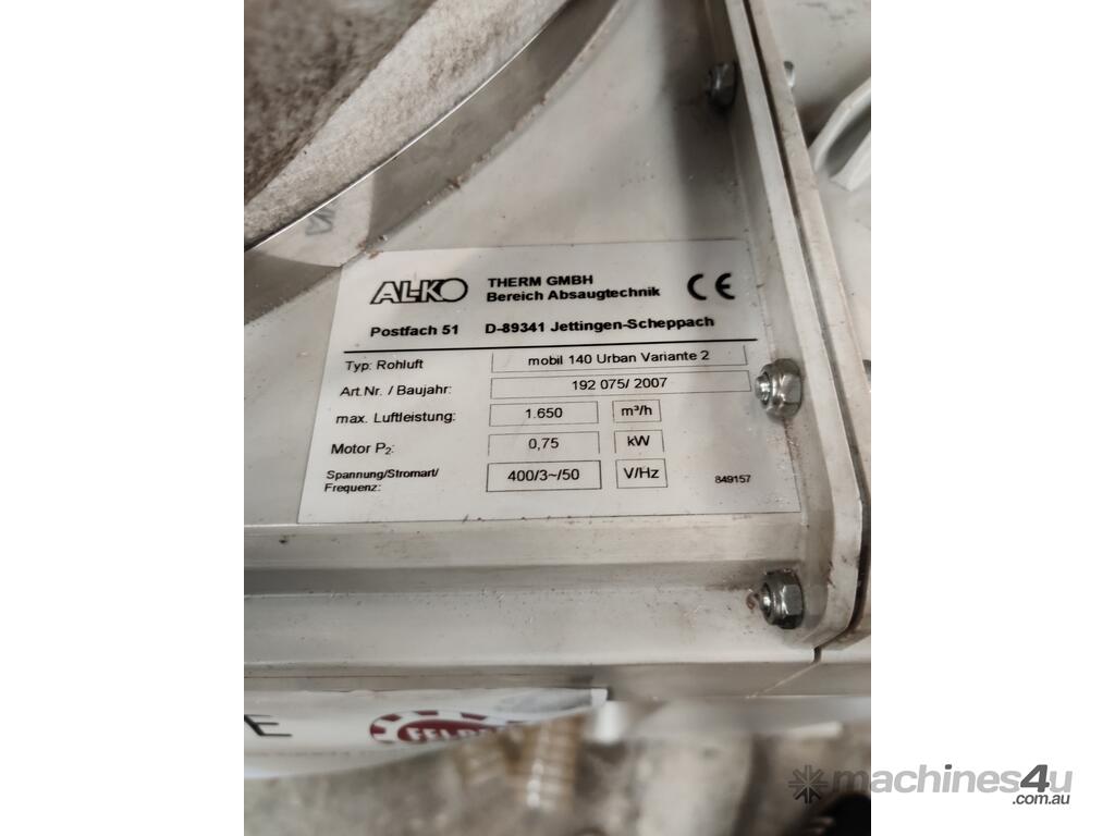 Used 2007 urban Made In Germany Cyclone Dust Extractor with Metal ...