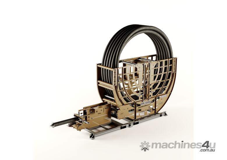 New 2023 pipemax pipeMAX Skid-mount PE Pipe Decoiler 6 Inch l 650kg SWL ...