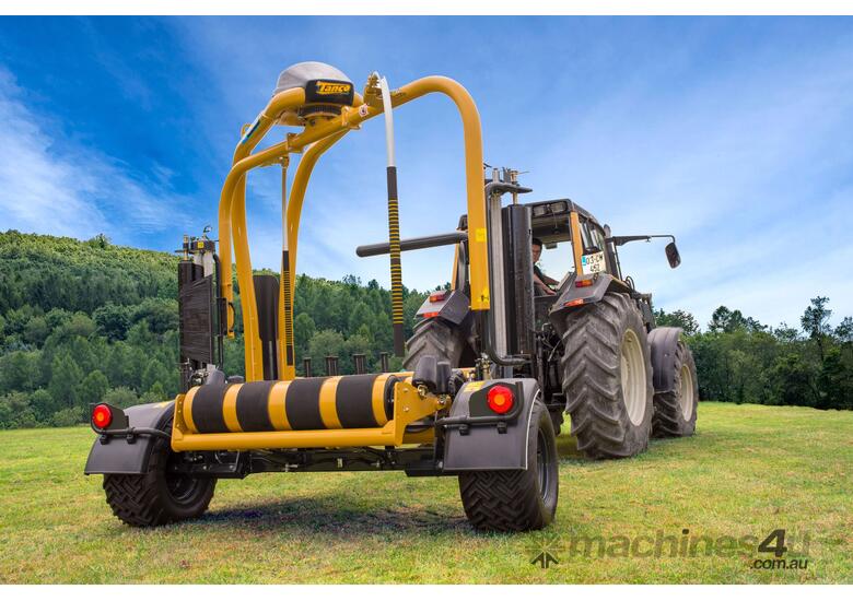 New 2023 tanco Tanco TC 1400V Trailing Round Bale Wrapper 110 Bales HR ...