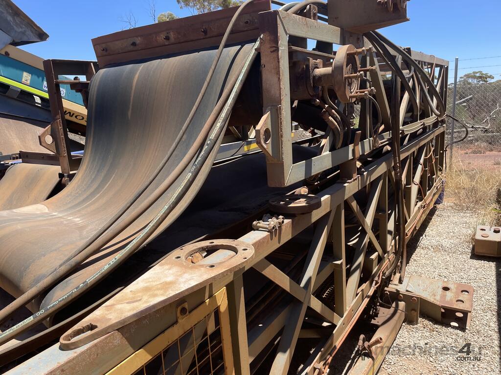 Used 2002 striker 2002 Striker Portable Radial Stacking Conveyor ...