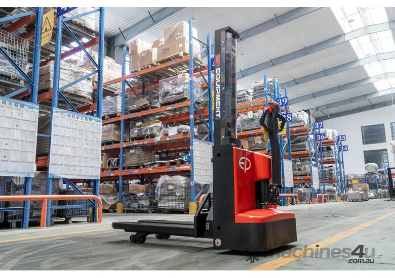 New ep equipment ESI161 DOUBLE-DECK ELECTRIC PALLET STACKER 1 6T Pallet ...