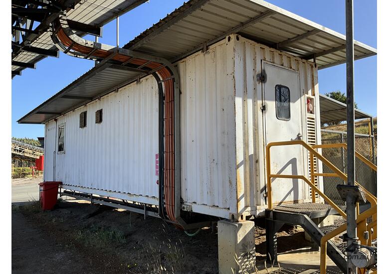 Used 40ft Plant Control Room Container Portable Building (1075576 ...