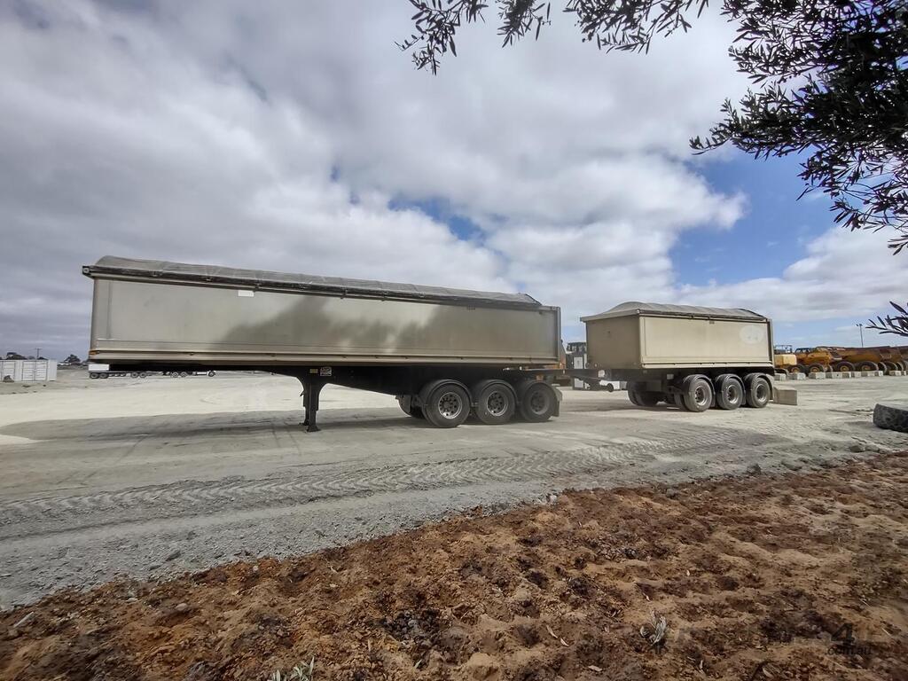 Buy Used 2008 hercules 2008 Hercules B DOUBLE STAG TIPPER SET Tipper ...