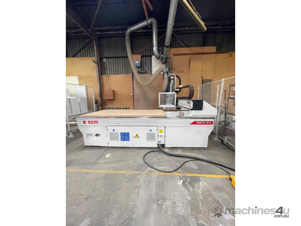 Used 2010 SCM SCM FLATBED CNC ROUTER Flatbed Nesting CNC (1124176 ...