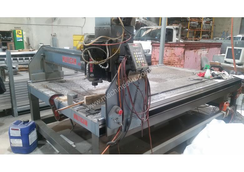 Used 2000 multicam SERIES IIS Flatbed Nesting CNC in , - Listed on ...