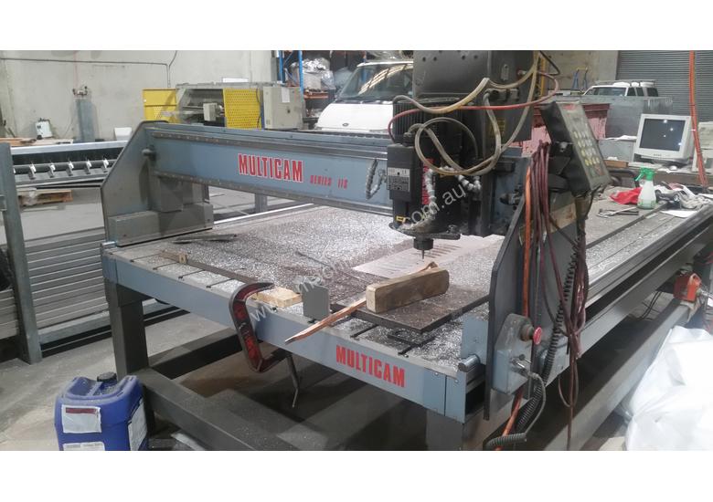 Used 2000 multicam SERIES IIS Flatbed Nesting CNC in , - Listed on ...