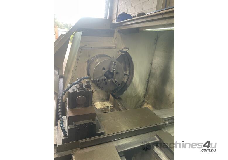 Used 2002 harrison Alpha 550T Lathe 4 102mm 554 swing CNC Lathe Mill ...