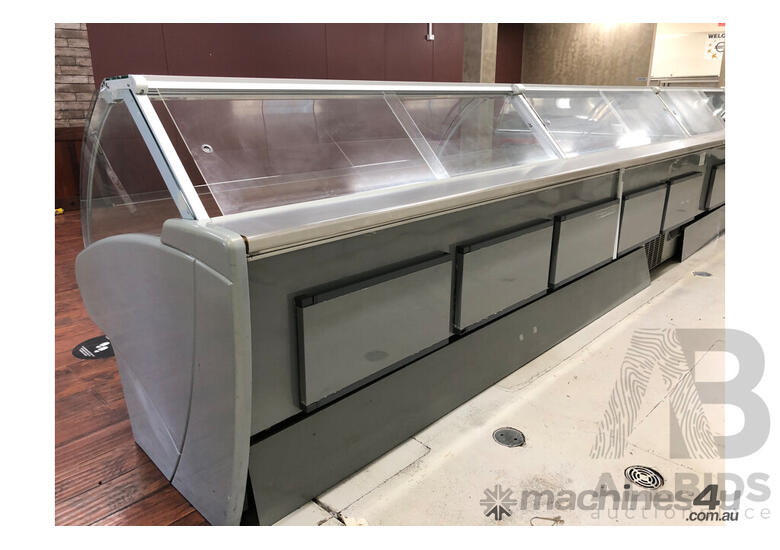 Used Not Specified Unknown Banco Matte Ventilato Cold Food Display Unit ...
