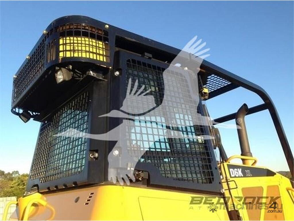 New 2024 Caterpillar D6K OPEN ROPS INCLUDING DOOR SCREENS Dozer Sweeps ...