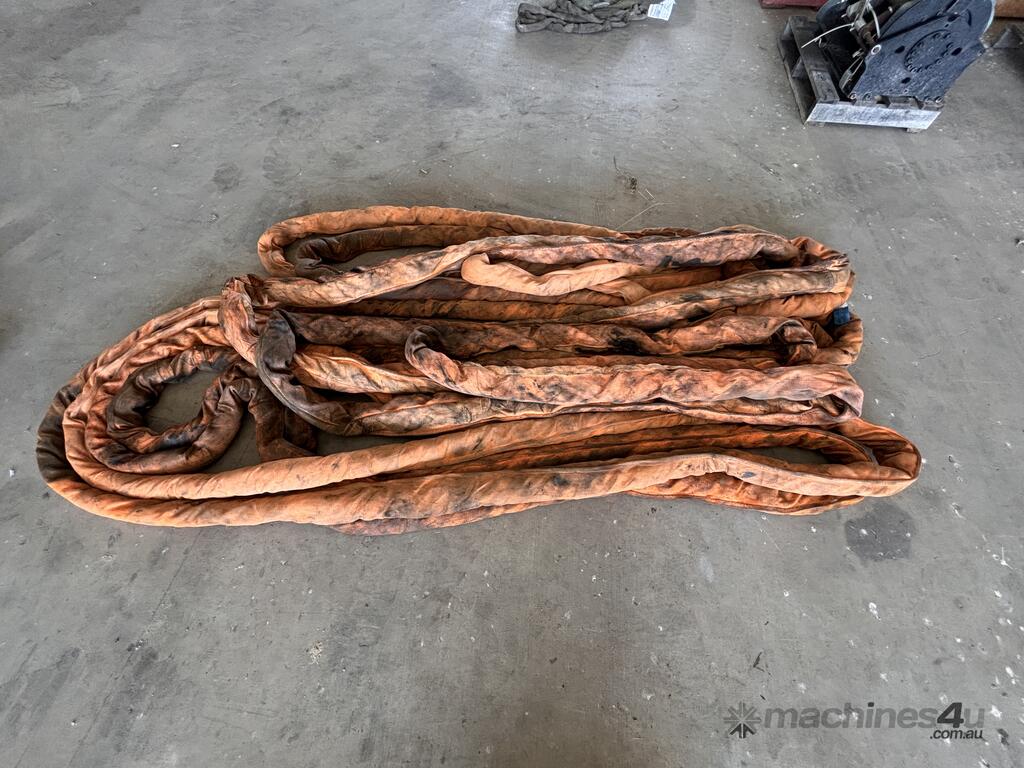 Used Qty of 16 Soft Slings with Lifting Box Crane in , - Listed on ...