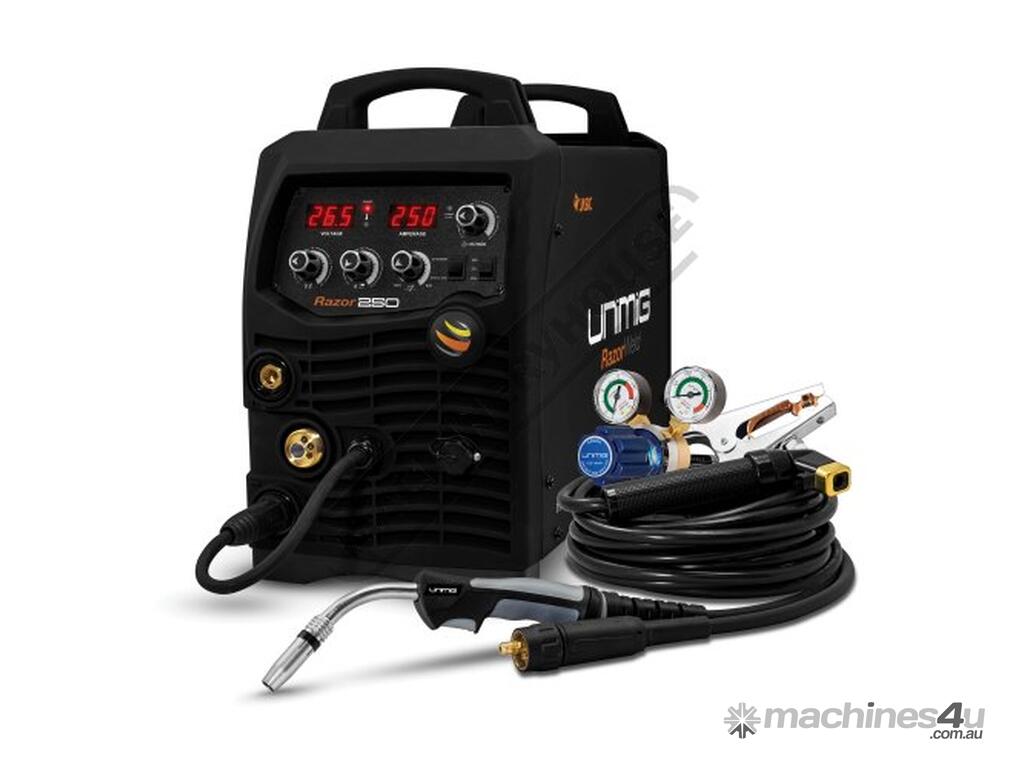 New UNIMIG WELDERS RAZOR 250 Multi-Process Welders (1052377) - Listed ...