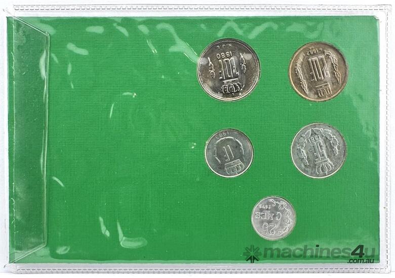Used GRAND DUCHY OF LUXEMBOURG UNCIRCULATED COIN SET IN DISPLAY SLEEVE ...