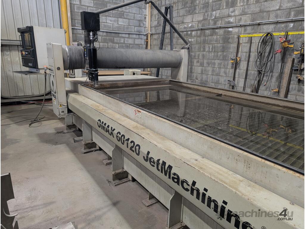Used 2017 hypertherm OMAX Waterjet Cutter - OMAX 60120 JetMachining ...