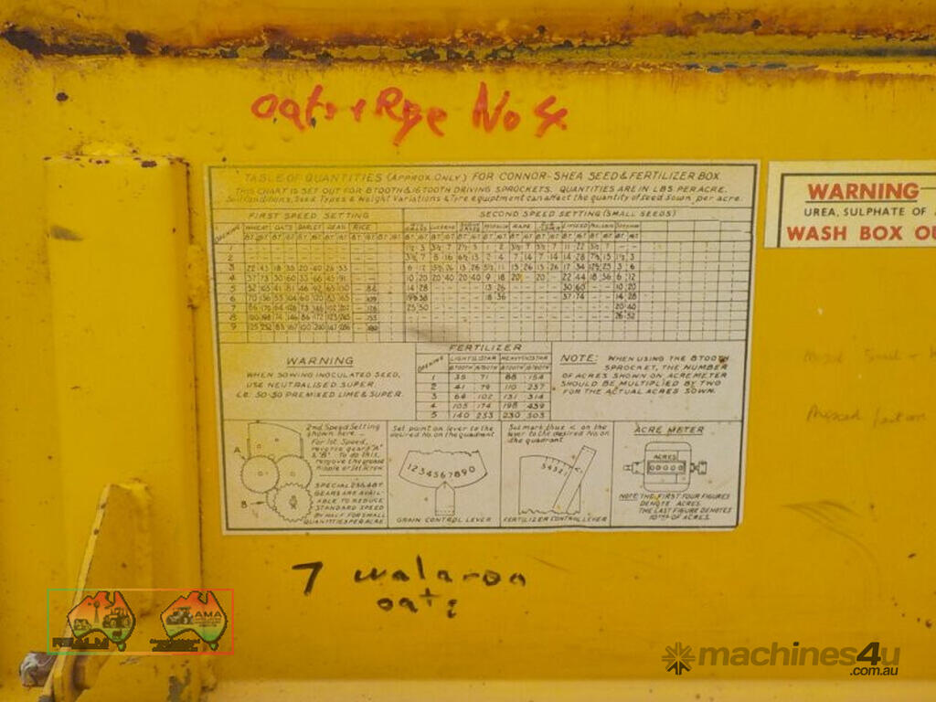 Used Connor-Shea 10 Disc seeder Tillage and Seeding Equipment (988777)