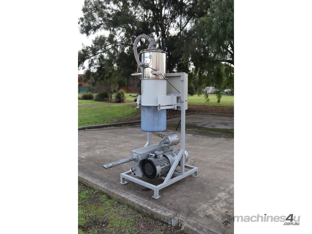 Used Consonic Hopper Loader Controller With 7 5kW Vacuum Pump ...