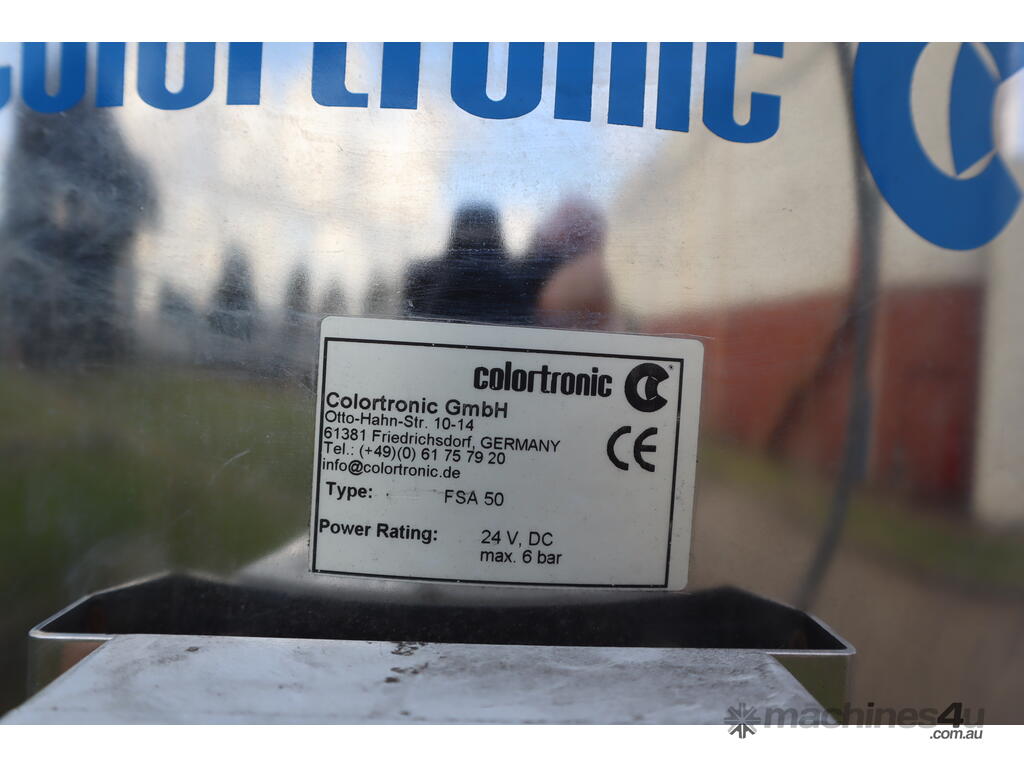 Used Consonic Hopper Loader Controller With 7 5kW Vacuum Pump - Consonic Plastic Extrusion ...