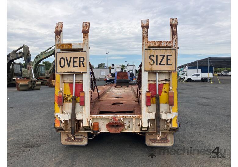 Buy Used 1984 drake 1984 Drake Quad Axle Float Trailer Trailers ...