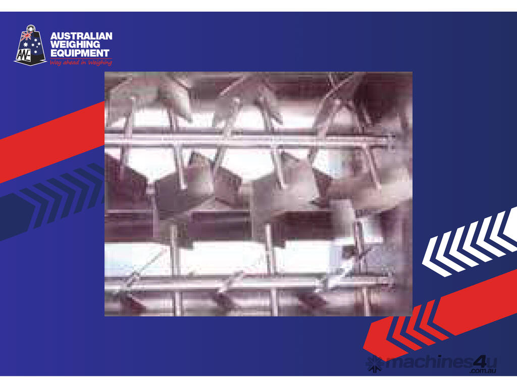 New Australian Weighing Equipment Paddle Mixer High Output Large Scale ...