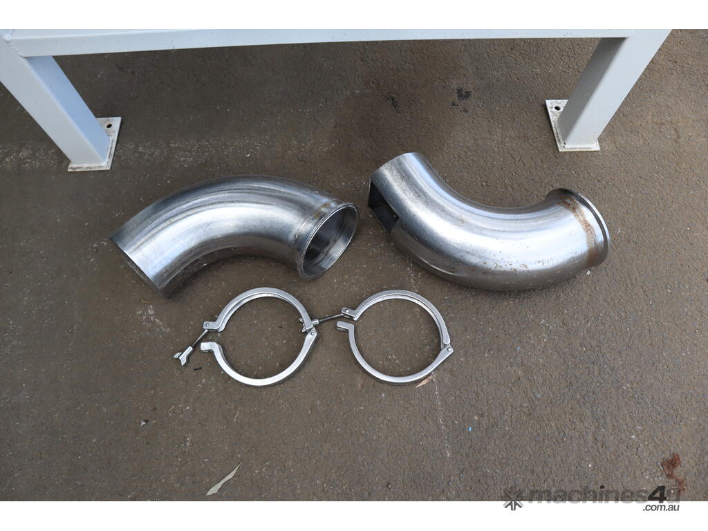 Used Maseto Large Vibrating Vibratory Feeder Sieve Shaker Table ...