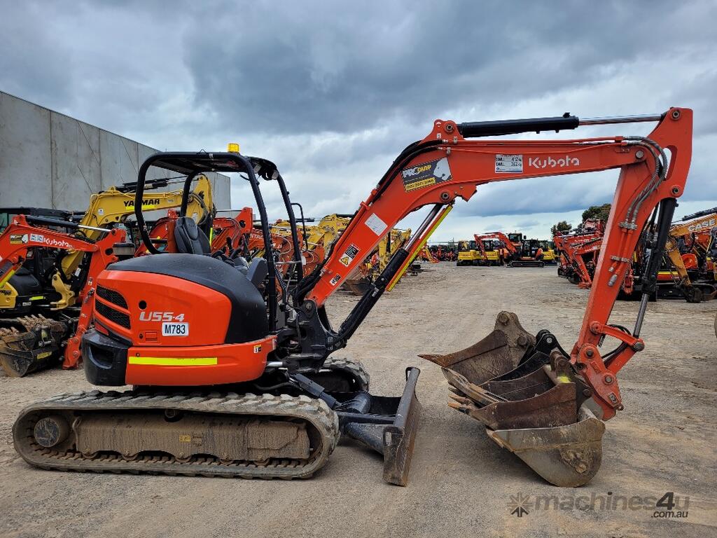 Used 2021 Kubota U55-4 Excavator in RAVENHALL, VIC