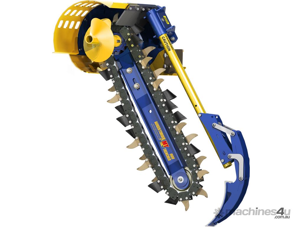New Auger Torque Mini Loader Trencher - Auger Torque MT900 incl 150mm ...