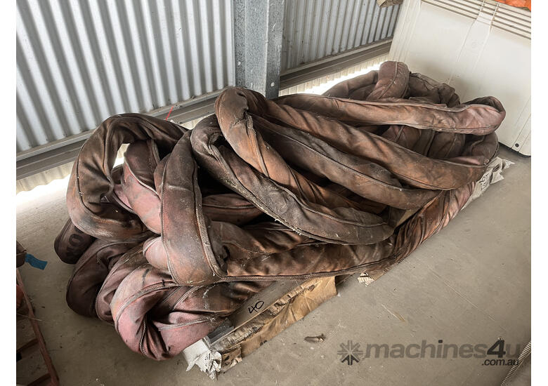 Used Qty of 4 x 6M 50 ton Soft Slings Crane in , - Listed on Machines4u