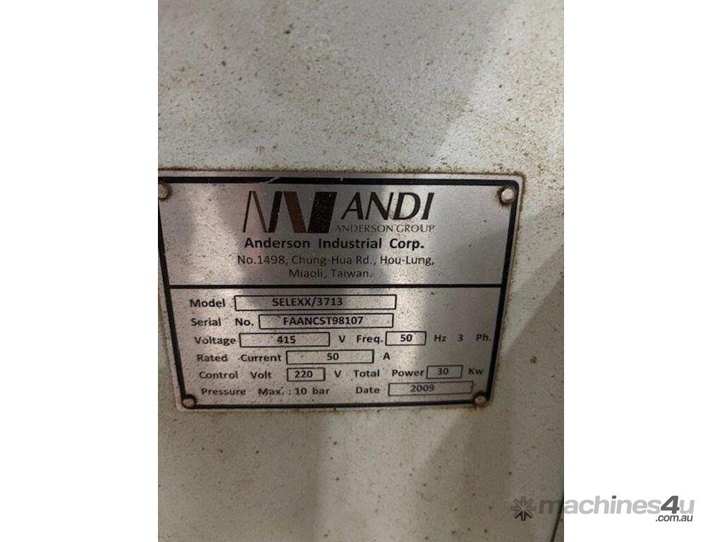 Used 2009 anderson SELEXX 3713 Flatbed Nesting CNC (1096479)