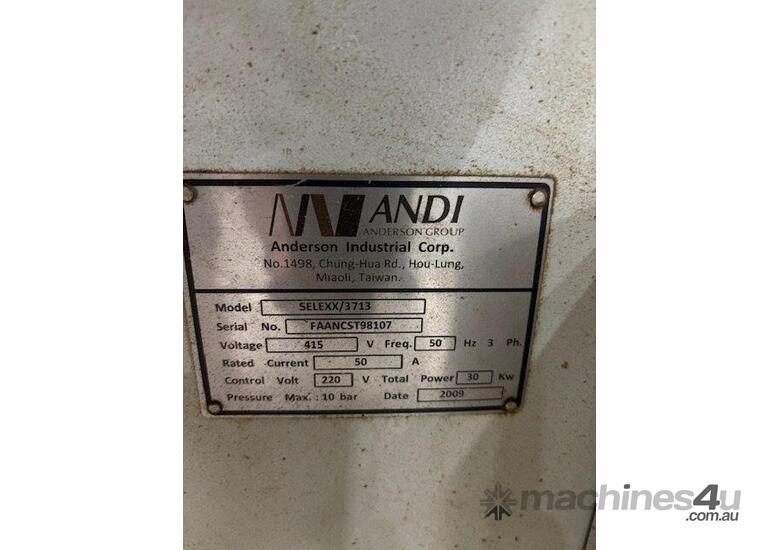 Used 2009 anderson SELEXX 3713 Flatbed Nesting CNC (1096479) - Listed ...