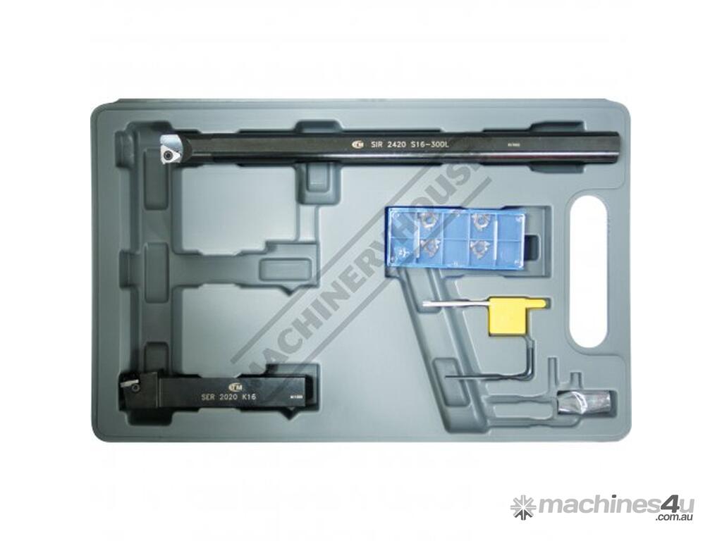 New toolmaster Lathe Threading Tool Kit - Insert Type 20mm Tool Height ...