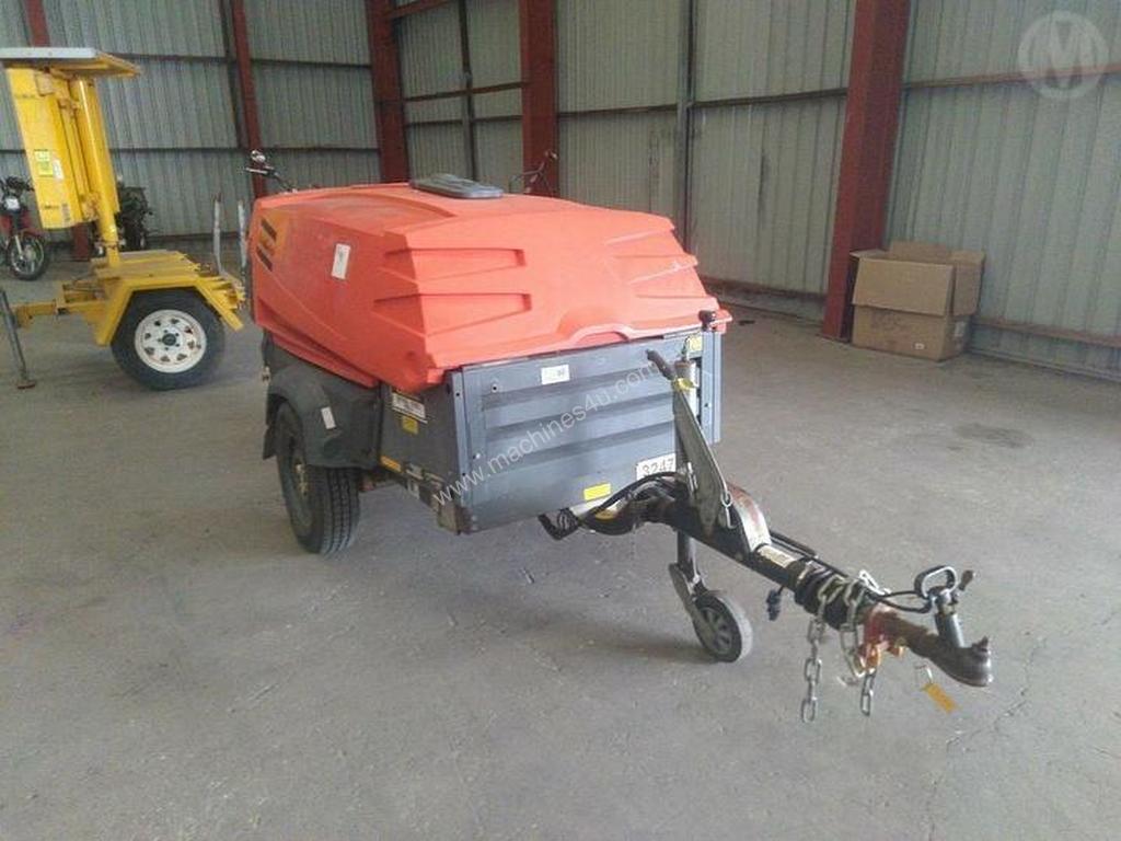 Used Atlas Copco Atlas Copco 130CFM Towable Portable Compressor in ...