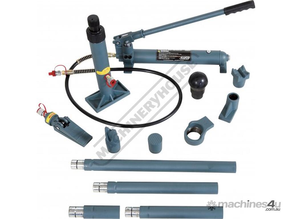 New Hafco PBK-10H Hydraulic 10T Panel Beating Kit - 14 Piece 10 Tonne ...