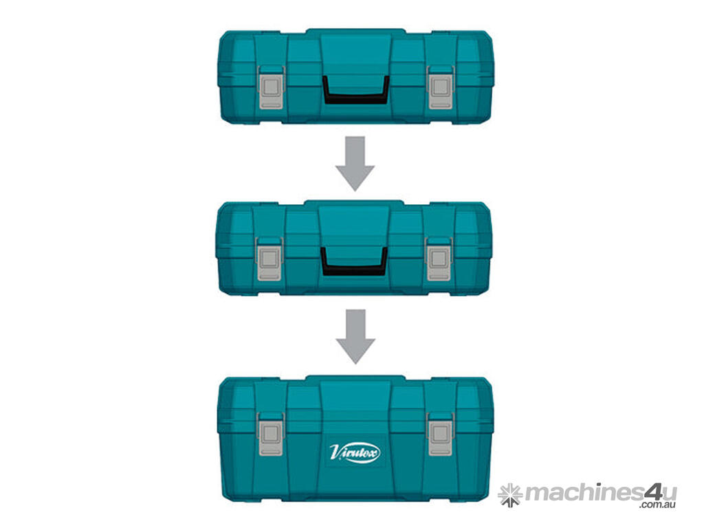 New virutex Stackable Transport Carry Case M2 1094579 by Virutex Tool ...