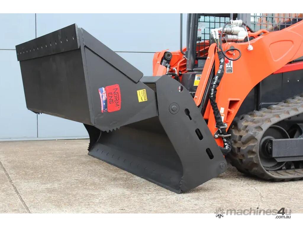 New norm engineering NORM ENGINEERING 4-IN-1 LOADER STYLE BUCKET Skid Steer Buckets in ...